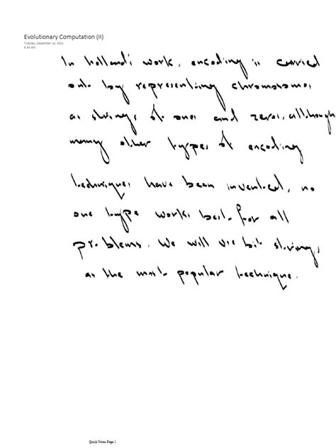 Evolutionary Computation Ii Iii Iv Pdf