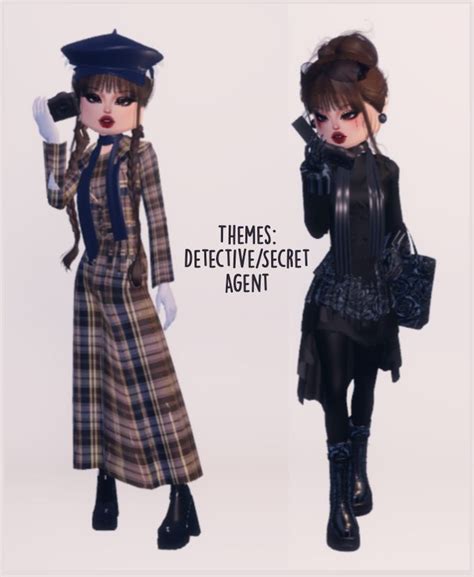 Dti Detectivesecret Agent Outfit Agente Secreto Dress To Impress