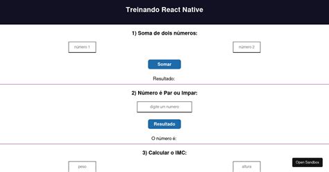 V3 React Native Codesandbox