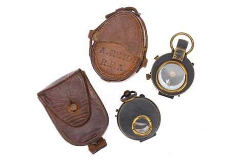 Lot 1122 A Pair Of Military Compasses