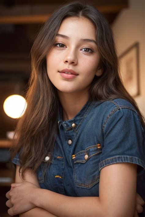 A 21 Year Old Woman Highly Detailed Face14 Smile07 Seaart Ai