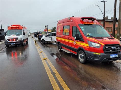 Acidente Deixa Quatro Pessoas Feridas Na Br 116 Em Vacaria Spaço Fm