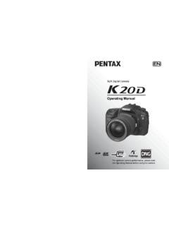 Operating Manual RICOH IMAGING Operating Manual Ricoh Imaging Pdf