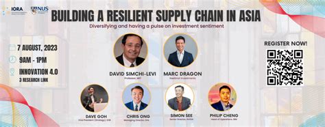 Building A Resilient Supply Chain In Asia Iora Institute Of