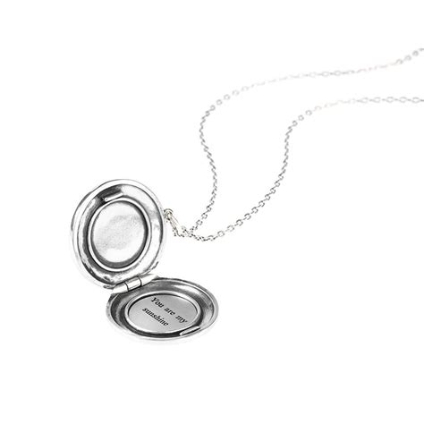 Jeulia Heart And Rose Locket Necklace Jeulia Jewelry