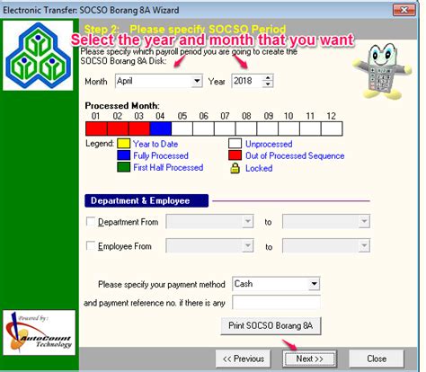 How To Print Socso Receipt At Lester Mitchell Blog