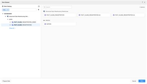 Import Data From A Database By Selecting Tables