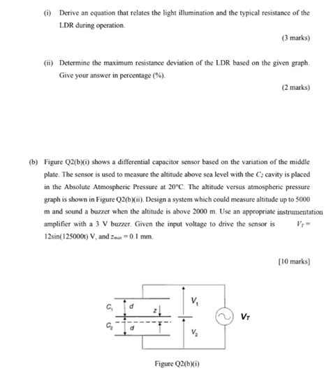 Solved QUESTION A Given Light Dependent Resistor In Chegg