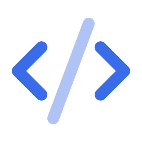 Code Generic Blue Icon