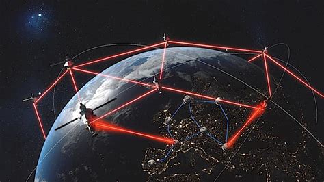 Lasers Enable Internet Backbone Via Satellite Spaceref