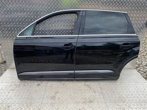 Drzwi Przednie Lewe Przód AUDI Q7 4M Lift LY9T Drzwi Przednie Lewe