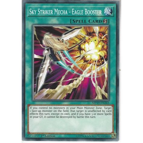 Yu Gi Oh Trading Card Game Mp19 En265 Sky Striker Mecha Eagle