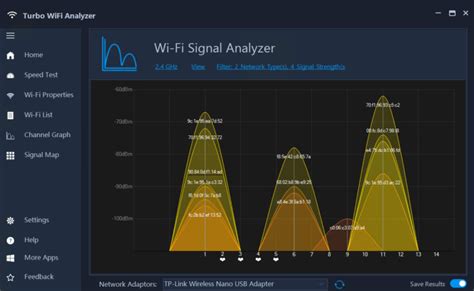 Turbo WiFi Analyzer Product Help File HUXSoft