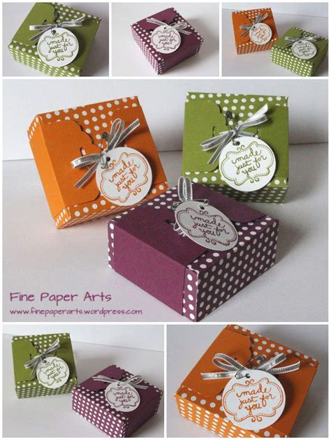 90 Best Stampin Up Gift Box Punch Board Images On Pinterest