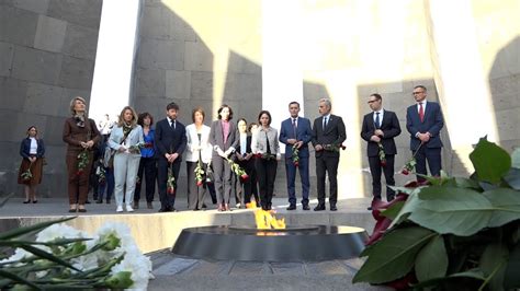 Ֆրանսիայի մշակույթի նախարար Ռիմա Աբդուլ Մալակն այցելել է Ծիծեռնակաբերդի