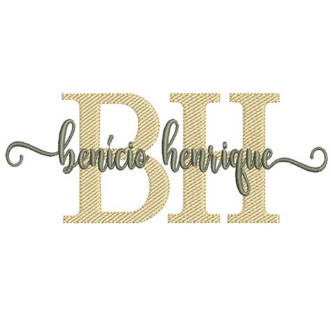 Matriz De Bordado Ben Cio Henrique Fazemos Qualquer Nome