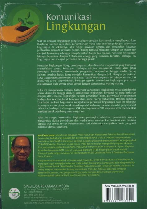 Buku Komunikasi Lingkungan Toko Buku Online Bukukita