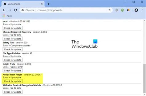 Disable Or Enable Adobe Flash Player In Chrome Edge Firefox Opera