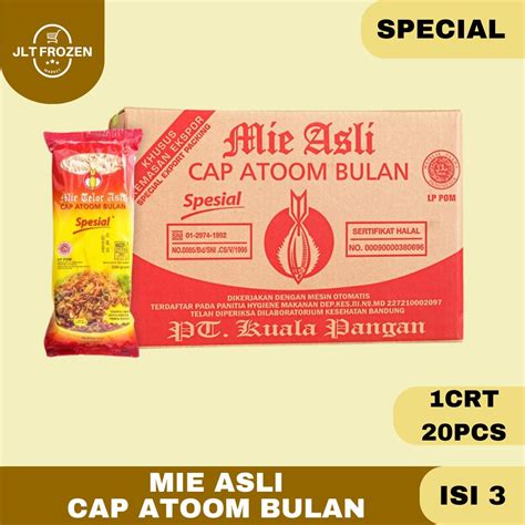 Jual Mie Spesial Mie Asli Mie Telor Cap Atom Bulan Mie Atoom
