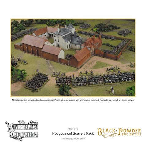 Black Powder Epic Battles Waterloo Hougoumont Scenery Pack