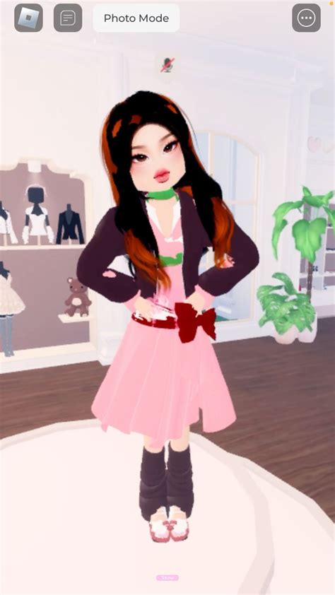 Nezuko Dti Demonslayer Dress To Impress Demon Layers