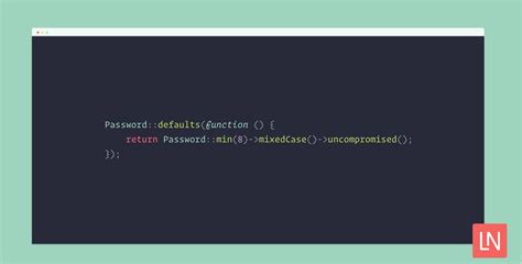 Defining Default Password Validation Rules In Laravel Laravel News