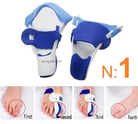 Висок клас Нощна шина за профилактика на изпъкнало кокалче Hallux Valgus Терапевтични и