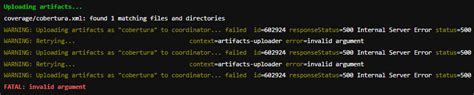 Code Coverage Breaks Gitlab Artifact Upload Issue Shellspec