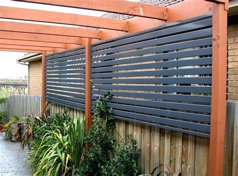Wood Slat Privacy Screens Outdoor Inetlery
