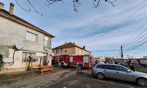 Explozie Intr Un Bloc Langa Timisoara Oameni Raniti Intre Care Doi