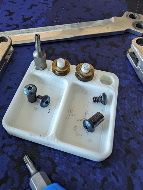 Balisong Disassembly Tray Tuning Station Etsy