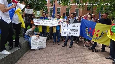 La communauté kabyle du Canada condamne la répression arbitraire du