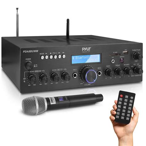Pyle Pda8buwm Home And Office Amplifiers Receivers Sound And