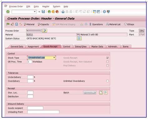 Batch Derivation In Process Manufacturing Sap Community
