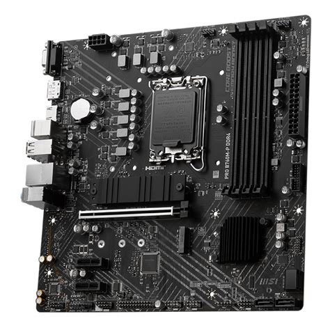 Motherboard Msi Pro B760m P Ddr4 Lga 1700 13va Gen Precio Calidad