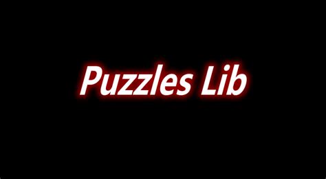 Puzzles Lib Mod 我的世界 Mc世界侠