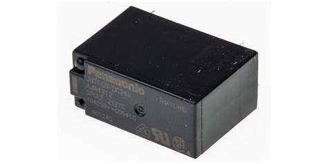 Panasonic 24V Dc Coil Non Latching Relay SPDT PCB Mount Single Pole