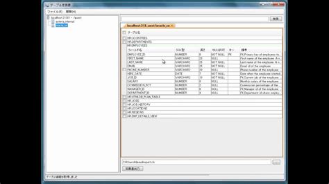 RDBテーブル定義書作成ツール YouTube
