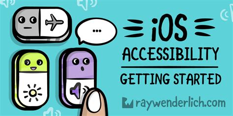 IOS Accessibility Getting Started Kodeco
