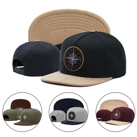 Gorra De B Isbol Con Bordado De Br Jula Para Hombre Gorro De Camionero