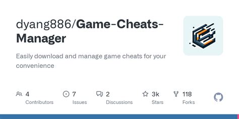 Dyang Game Cheats Manager Announcements Discussions Github