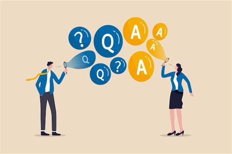 Premium Vector Faq Frequently Asked Questions Discussion Or