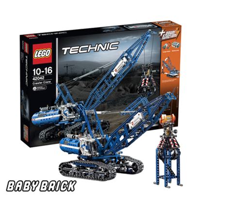 Конструктор LEGO Technic Гусеничный кран (LEGO 42042)