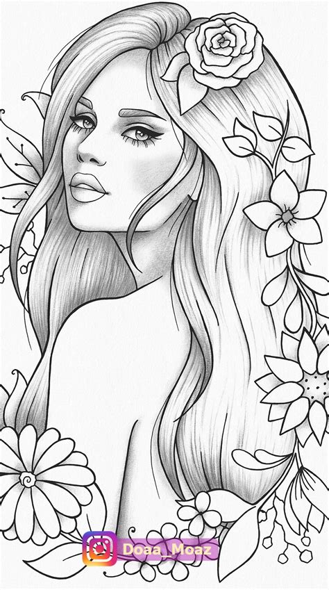 Fashion Coloring Book For Adults Pdf 711 Svg Design File Free Svg