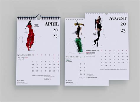 Calendar Concept On Behance