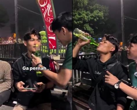 Viral Challenge Minum Dua Botol Sirup Dapat 2 Juta Auto Dihujat