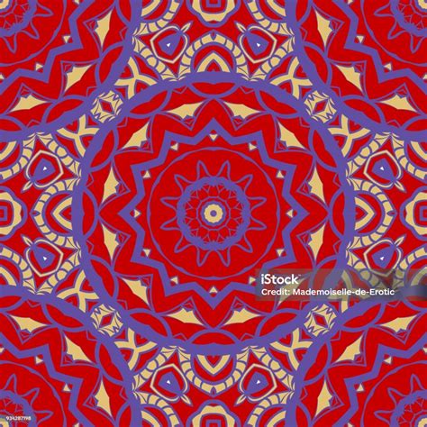 기하학적 색 장식 인쇄 직물을 위한 디자인 패턴 두건 벡터 일러스트 레이 션 낙서 드로잉에 대한 스톡 벡터 아트 및 기타 이미지 낙서 드로잉 네커치프 대칭 Istock