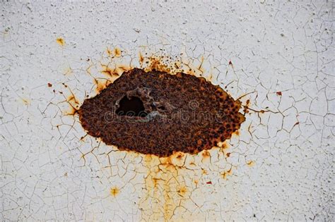 Rusty Corrugated Metal Texture Background Rusted Metal Surface Rust