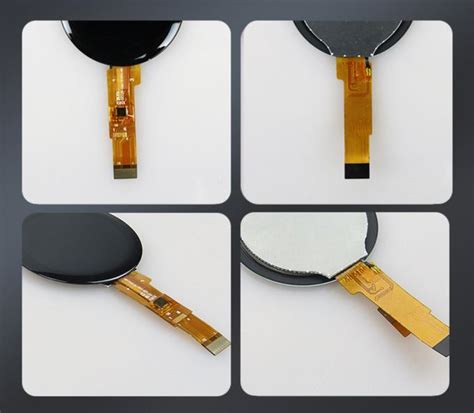 Polcd Round 240240 128 13 Inch Touch Tft Lcd Display Spi Interface