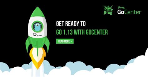 how to use gocenter with golang 1 13